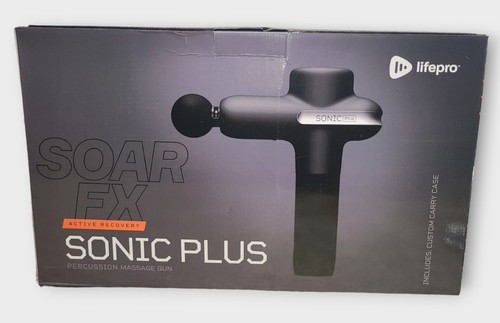 LifePro - Sonic Plus Percussion Massage Gun - Black | eBay