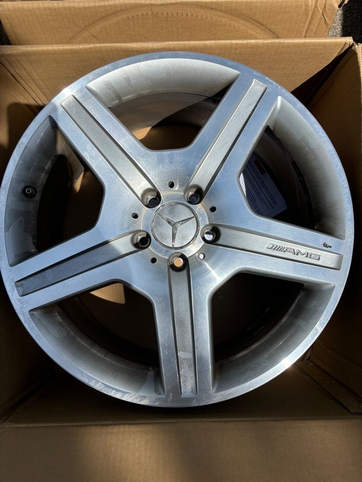 2007-2009 Mercedes-AMG S560 S550 S500 CL550 w221 19" 5 Spoke Wheels ...