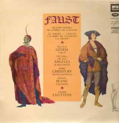 LP Gounod Faust,, Gedda, De Los Angeles, Christoff, Blanc, Cluytens NEAR MINT | eBay.de