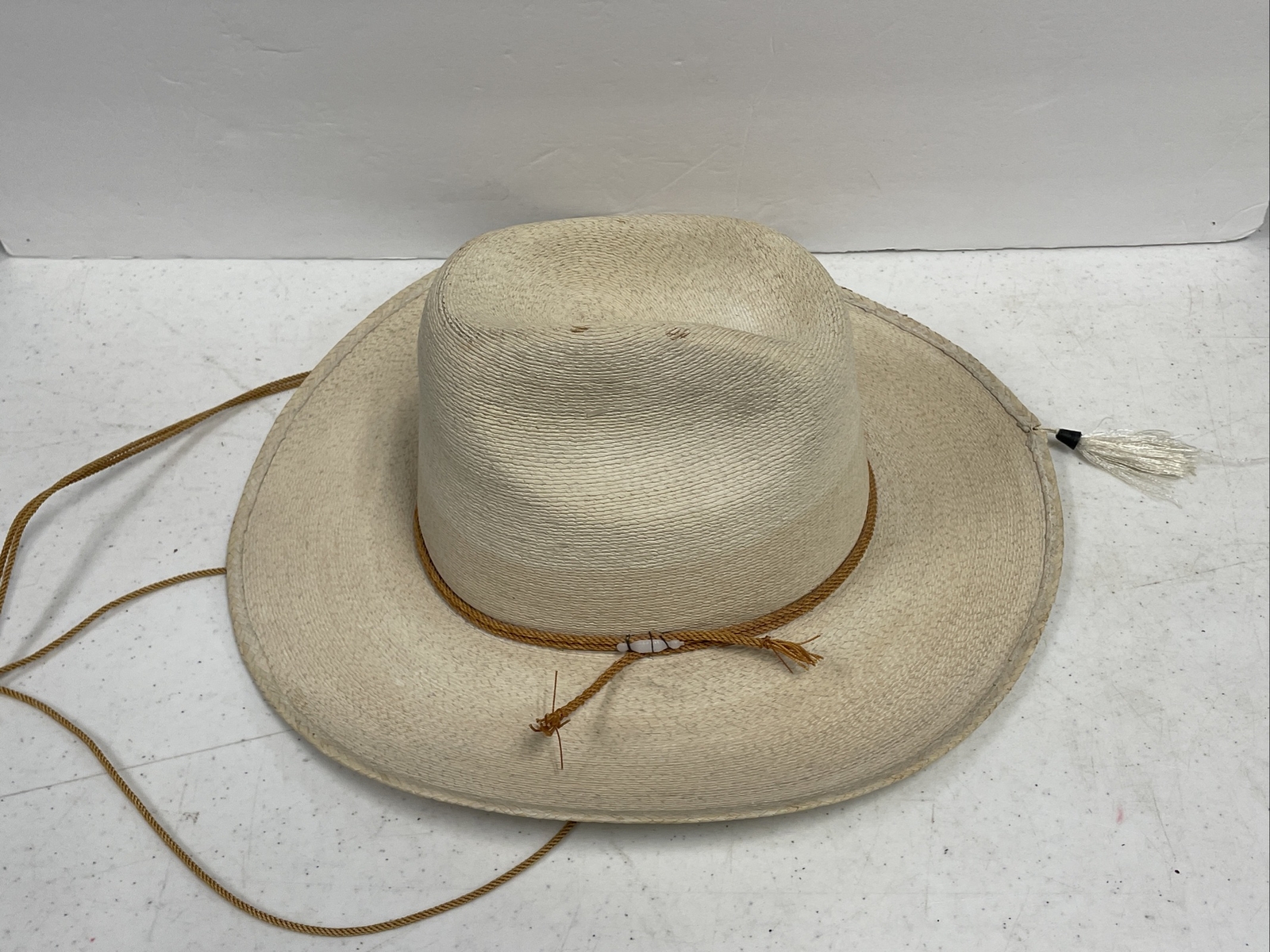 Sahuayo Fidepal Vintage Cowboy Hat Straw Mexico Ando … - Gem