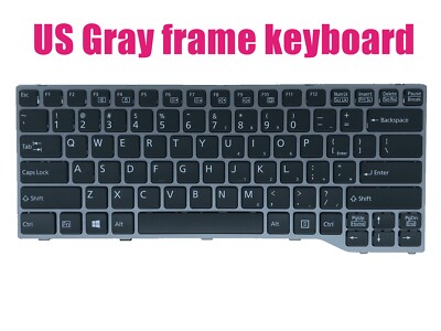 US keyboard for Fujitsu Lifebook Tablet Stylistic Q736 Q737 Q775 | eBay