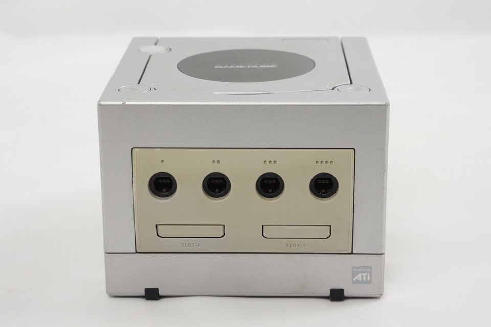 Gamecube JUNK Silver Console -System Only- DOL-001 JP For Japan Not ...