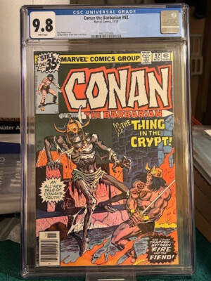 Conan The Barbarian #92 CGC 9.8!!! Highest Grade In CGC Census | eBay