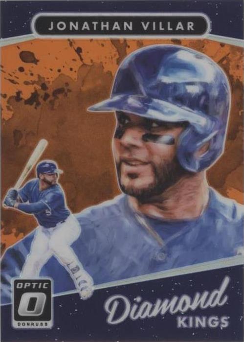 2017 Panini Donruss Optic - Diamond Kings Jonathan Villar #16 Orange ...