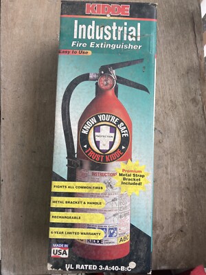 Fire Extinguishers - Kidde Bc Fire Extinguisher