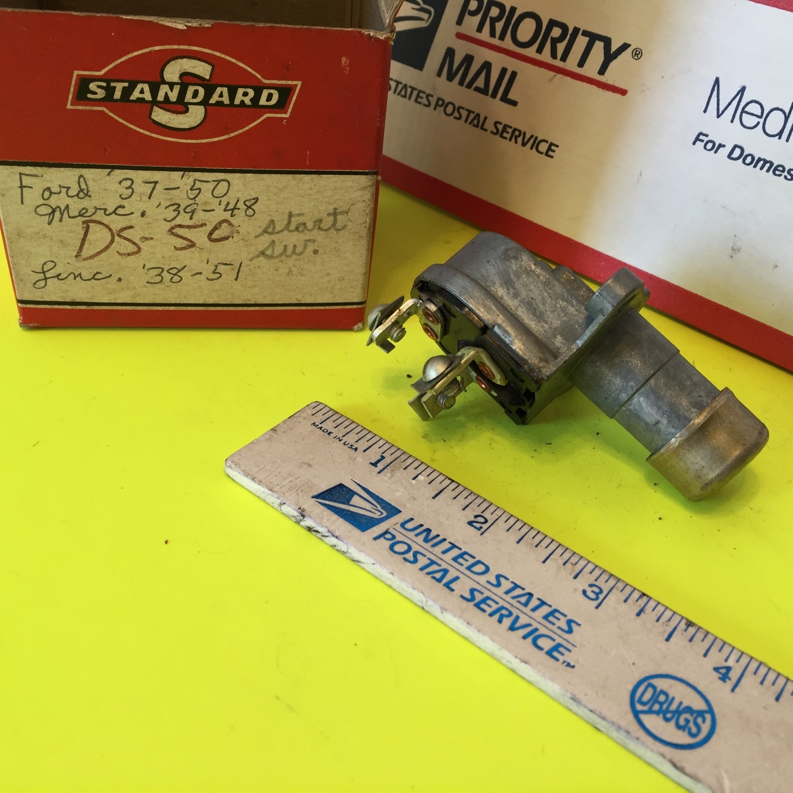 Ford, Mercury, Lincoln starter switch, 6 volt. Item: 3599 | eBay