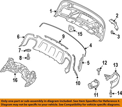 MERCEDES OEM 10-23 A35 AMG Bumper Components-Support Bracket Screw ...