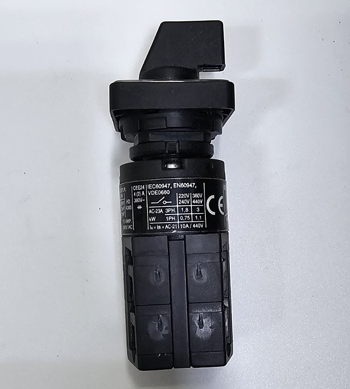 Benedikt & Jager Telux M4H Rotary Cam Switch – 380V | Made in Australia ...