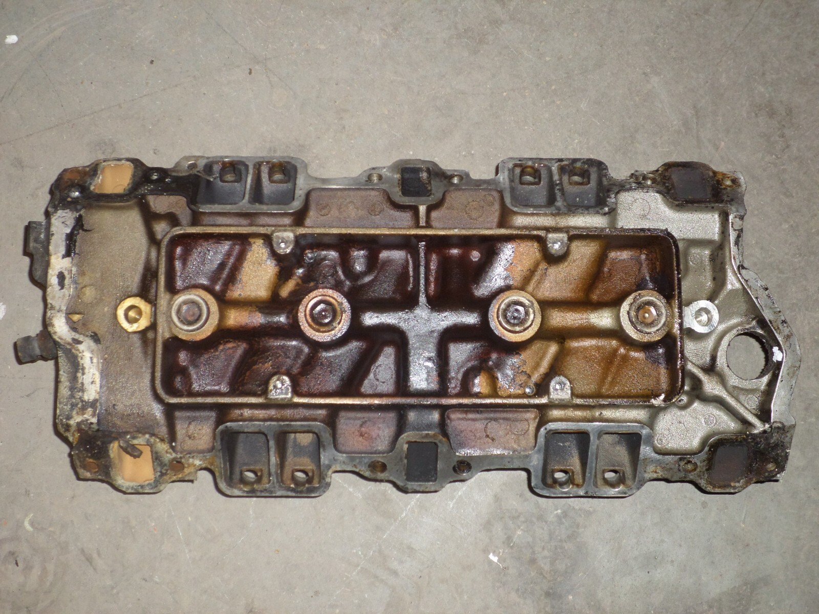 85 Corvette TPI LOWER INTAKE MANIFOLD 86 tune port injection Camaro ...