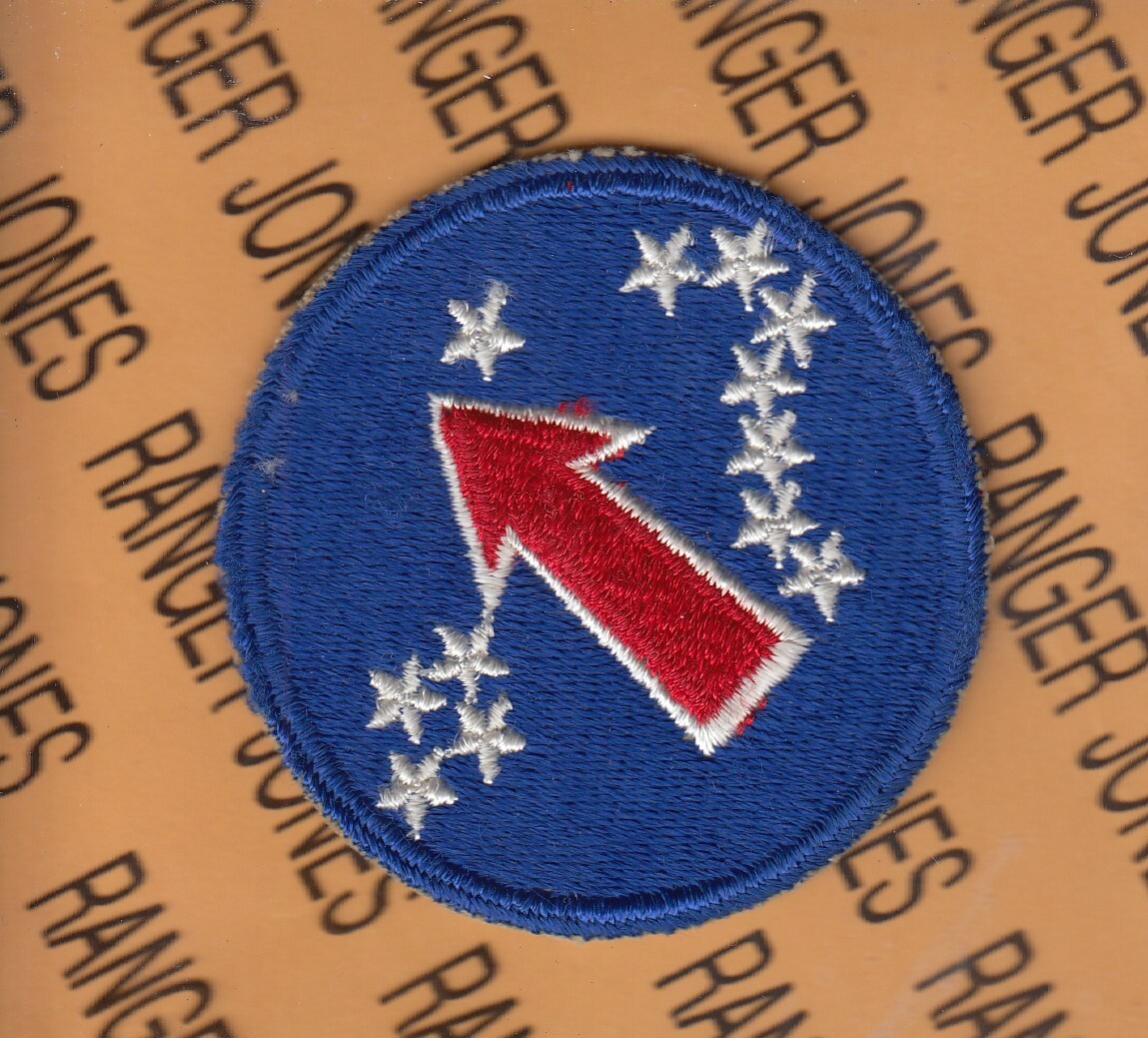 WWII US Army Pacific Command PACOM dress uniform cotton 2.75" patch c/e ...