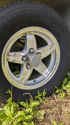 Silver Aluma Trailer Wheel Center Cap Hub Cap Bespoke Trailer WheelCap ...
