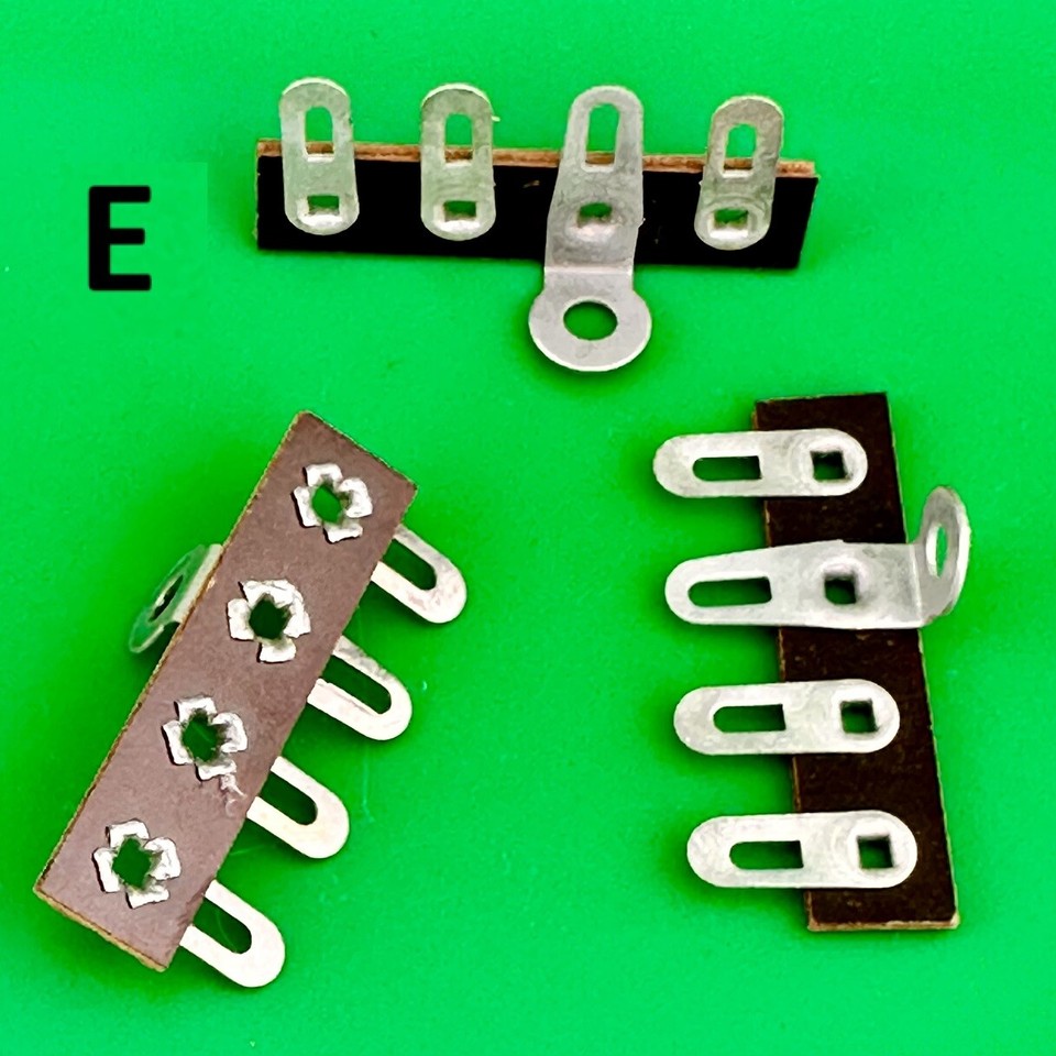 ( 3X) Solder Lug Terminal Tag Strips for Tube Amp, DIY ~ CHOOSE STYLE ...