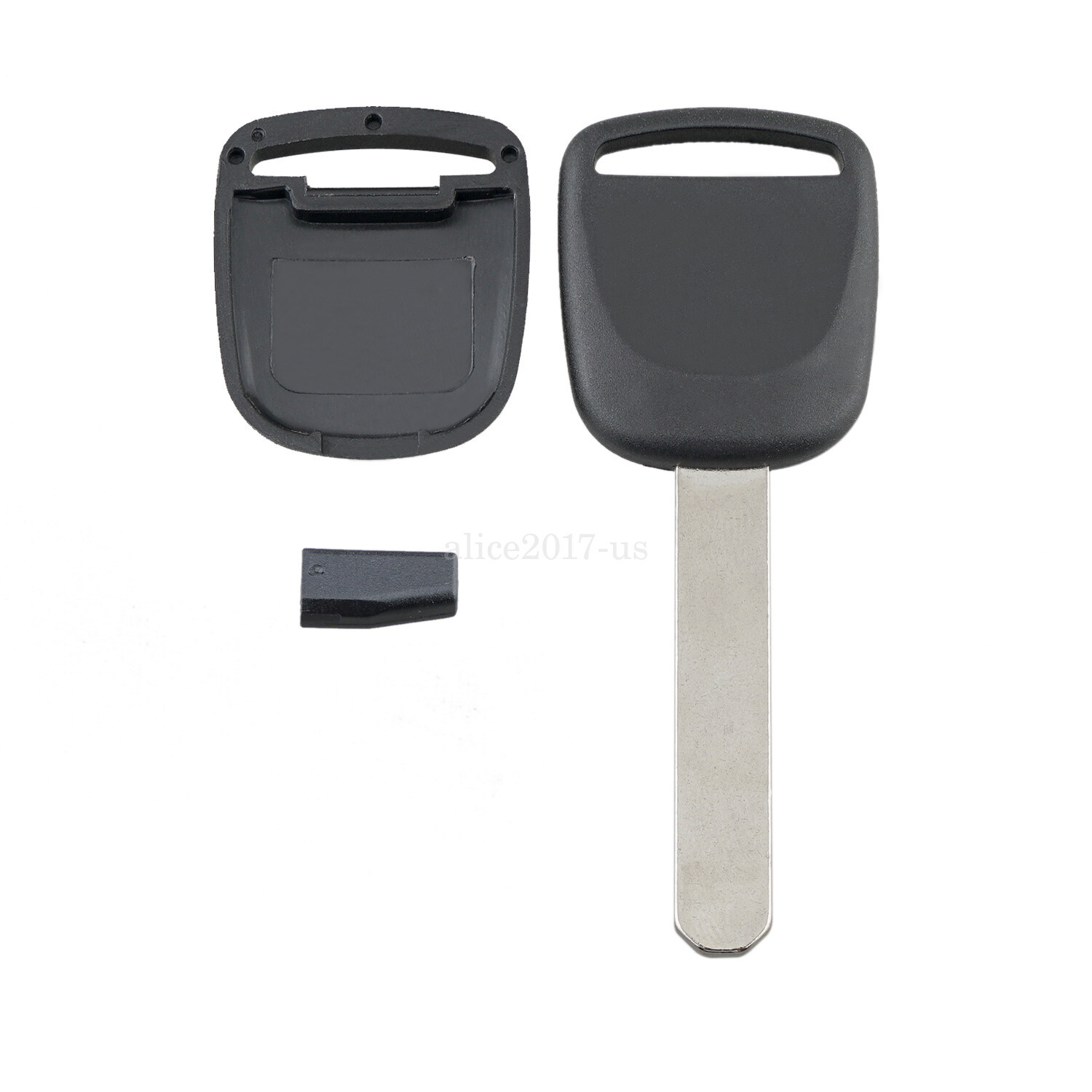 2 Ignition Chip Car Transponder Key For 2006 2007 2008 2009 2011 Honda ...