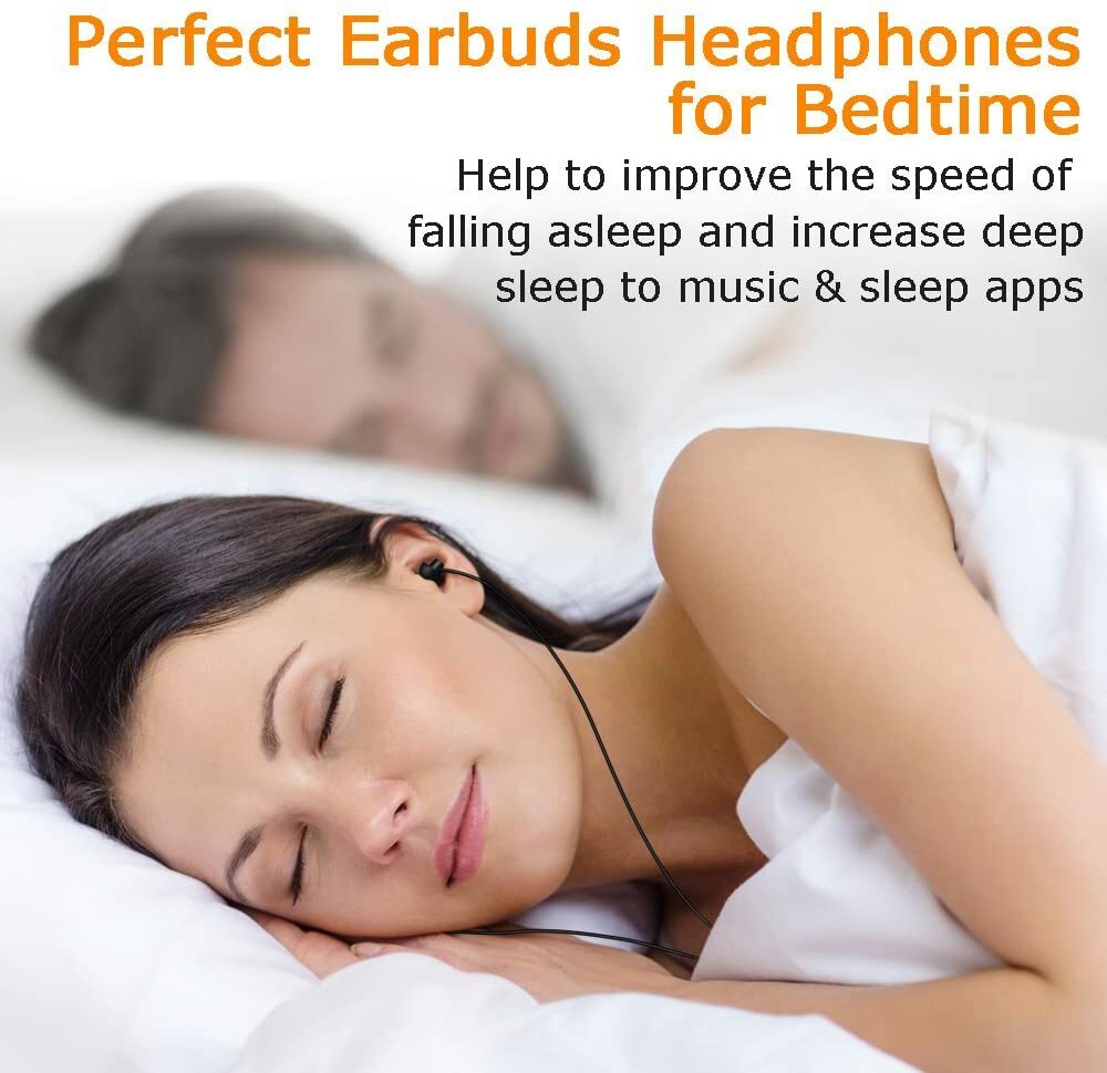 Sleep Earplugs - Noise Isolating Ear Plugs Sleep Earbuds Headphones ...