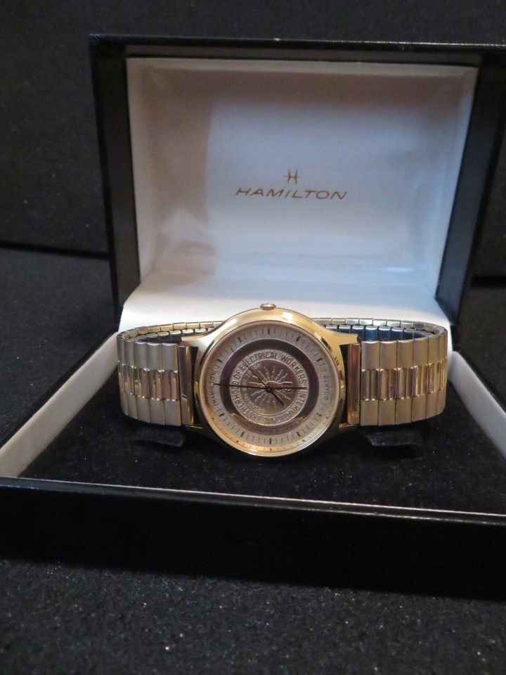 Vintage Hamilton 9812 Watch I.B.E.W. / Freemason in box Never Worn | eBay