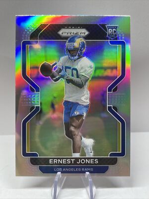 2021 Panini Prizm #421 Ernest Jones Rookie Silver Prizm RC Los Angeles ...