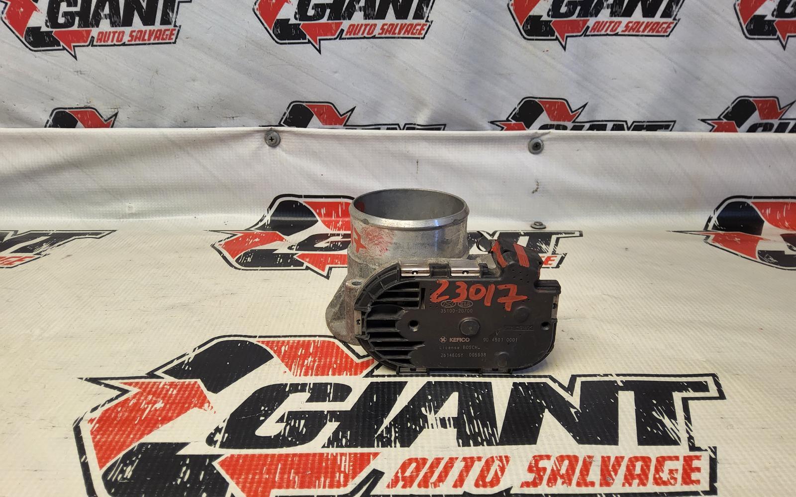 11 12 13 14 HYUNDAI SONATA 2.4L THROTTLE BODY VALVE ASSEMBLY 35100 ...