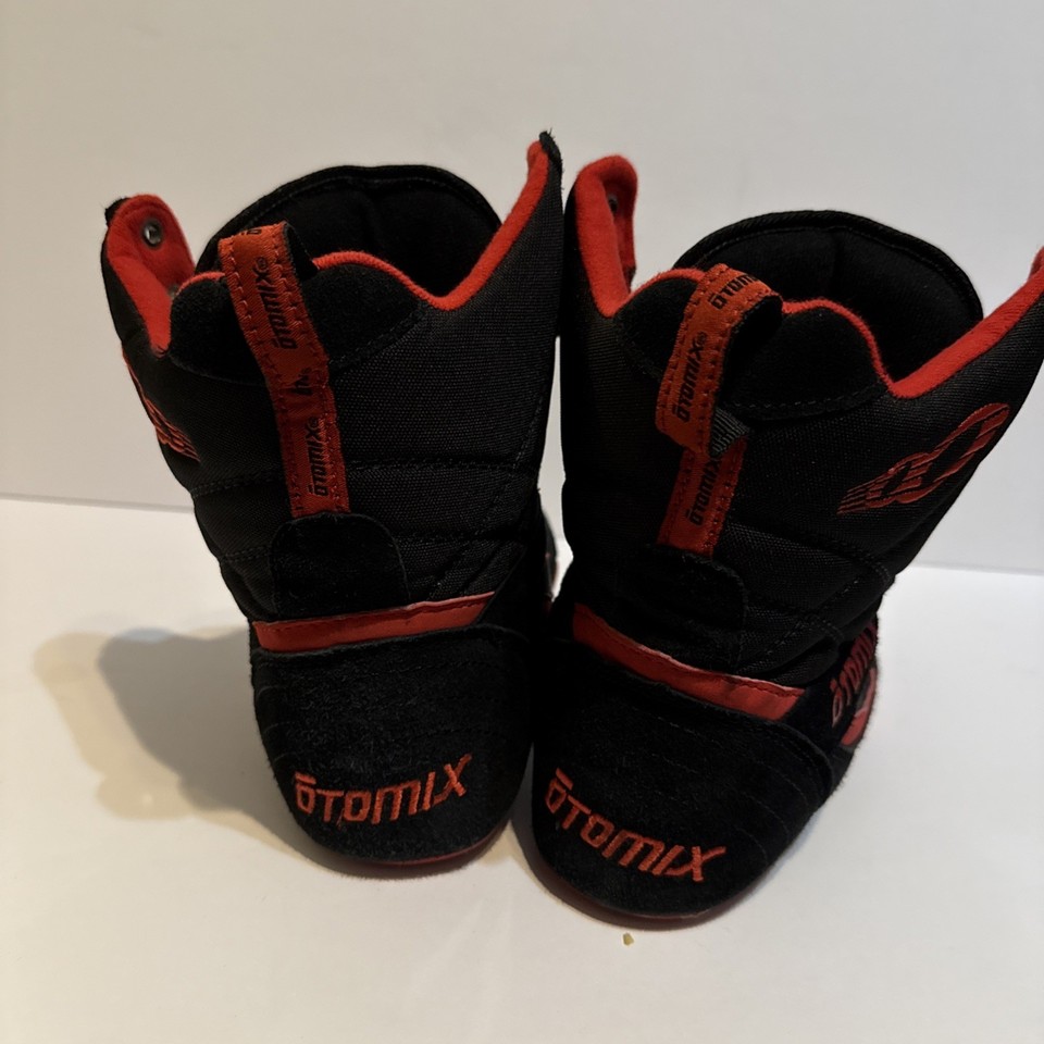 Otomix Bodybuilding Wrestling Weightlifting MMA Shoes Black Red Men 6.5 ...