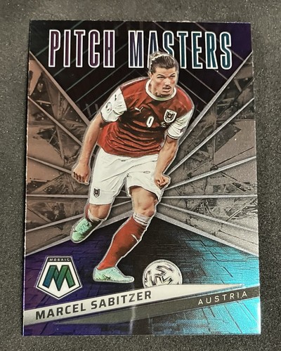 2021-22 Mosaic Marcel Sabitzer Pitch Master #18 FIFA Road To World Cup ...