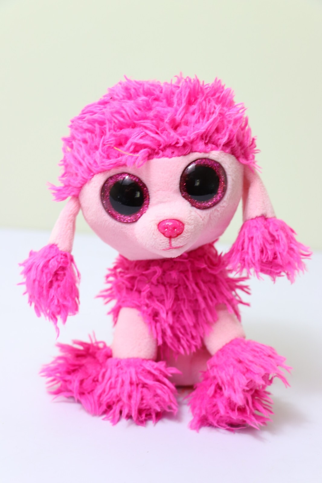 Ty Beanie Boo Toys - Patsy Pink Poodle, Ganz Webkins White Poodle ...