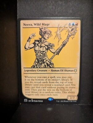 MTG Commander Legends: Battle for Baldur's Gate Neera, Wild Mage ...