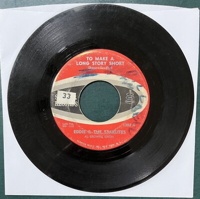 Eddie & The Starlites To Make A Long Story Short / Pretty Girl 45 RPM ...