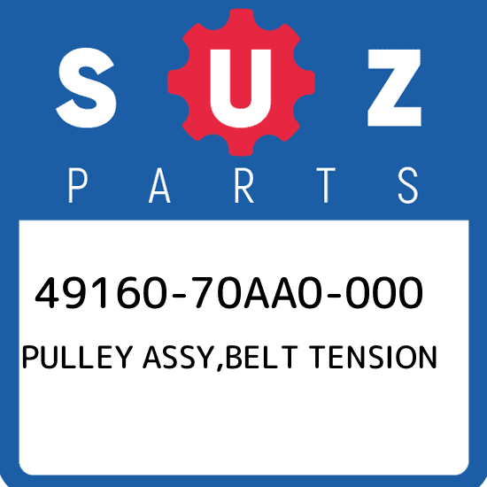 49160-70aa0-000 Suzuki Pulley ASSY Belt Tension 4916070AA0000 Genuine ...