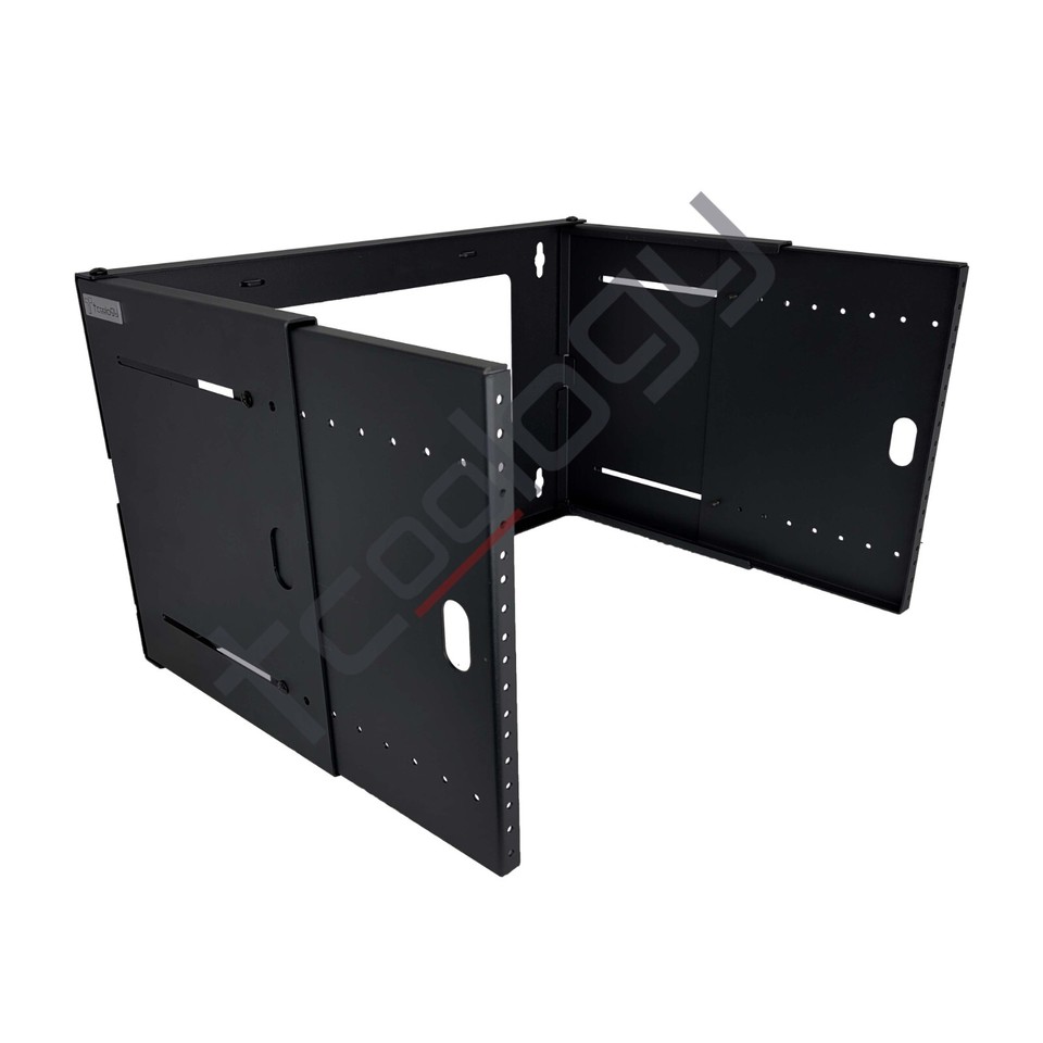 TCoology 6U 19 inch Heavy Duty Hinged Extendable Network Wall Mount ...