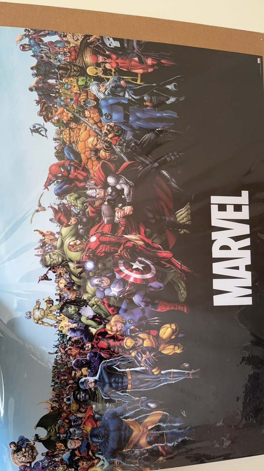 Brand New MARVEL SUPERHEROES - LINEUP POSTER - 22x34 COMICS AVENGERS ...