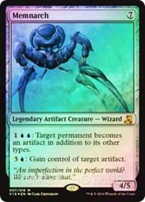 Foil MEMNARCH From the Vault: Lore MTG Artifact Creature- Wizard Mythic ...