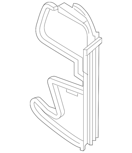 Genuine Nissan Side Air Baffle 92184-5R00A | eBay