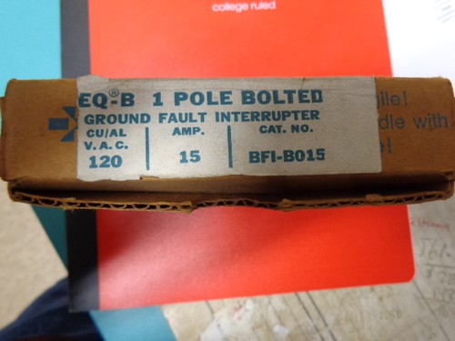 BRAND NEW IN BOX ITE TYPE BQF CAT. BF1-B015 GFI CIRCUIT BREAKER | eBay