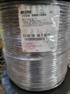 Belden 9934 24/9C Multi-Shield Datalene Low-Cap RS-232/423 Computer ...