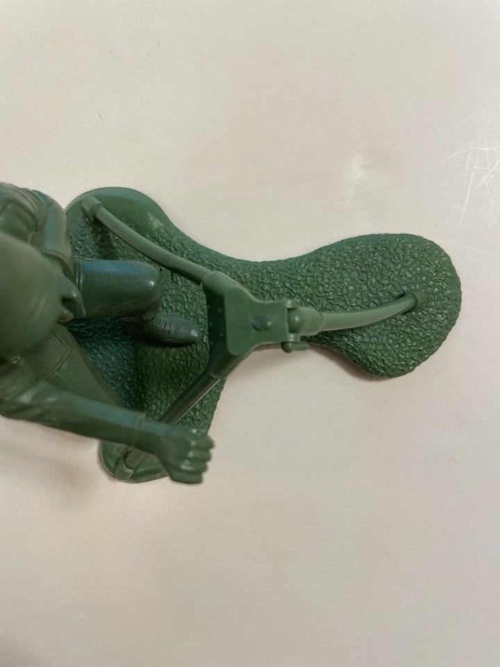 Rare 1960's Payton Toy Soldier Army Machine Gunner W Very Rare Bullets ...