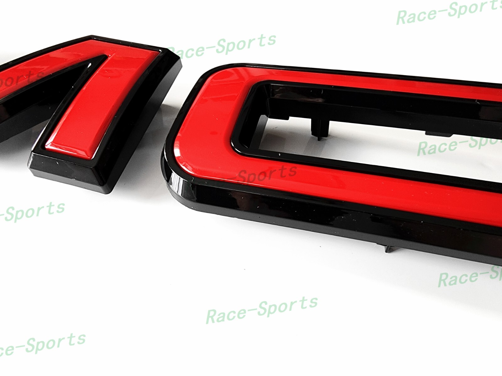 Front Rear Black Red GMC Emblem 2020+ Sierra 1500 2500HD 3500HD 2023 ...