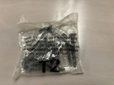 Mid America 3" Shutter-Lok Fasteners Spikes Lock Pegs Gray 12pk | eBay