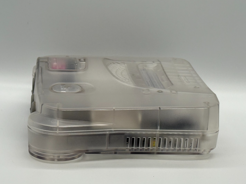 NEW Nintendo 64 N64 Limited Clear Transparent Custom Console Multi ...