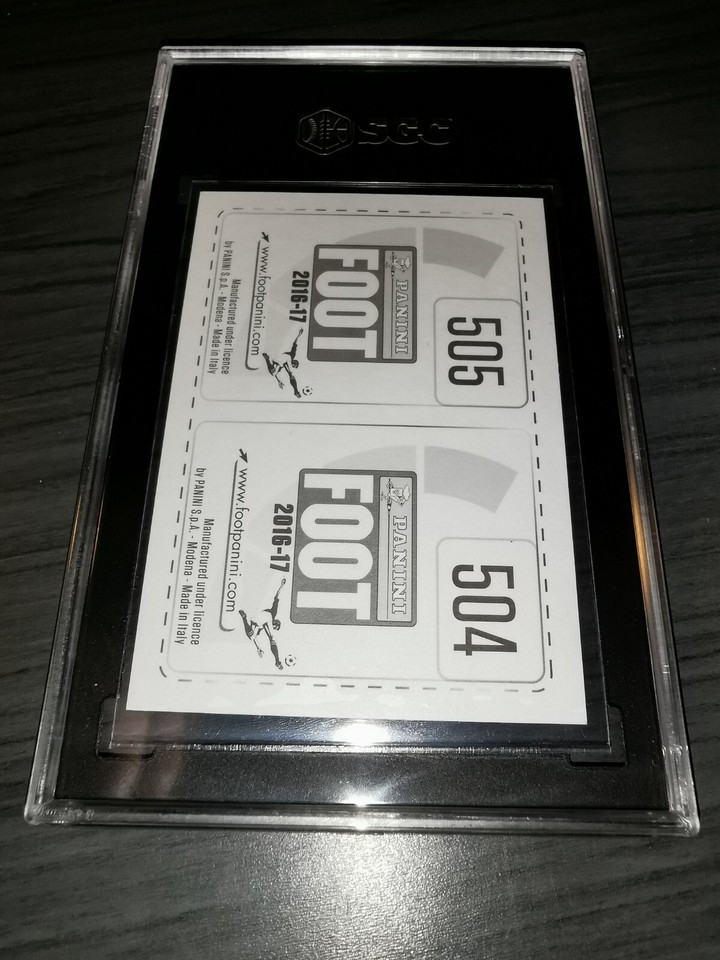 Kylian Mbappe AS Monaco 2016 Panini Foot Rookie Sticker #505 Ligue 1 SGC 8.5 | eBay