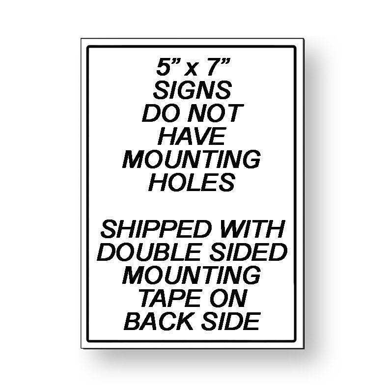 Please Leave All Packages And Deliveries Here Sign / Decal I305 ...