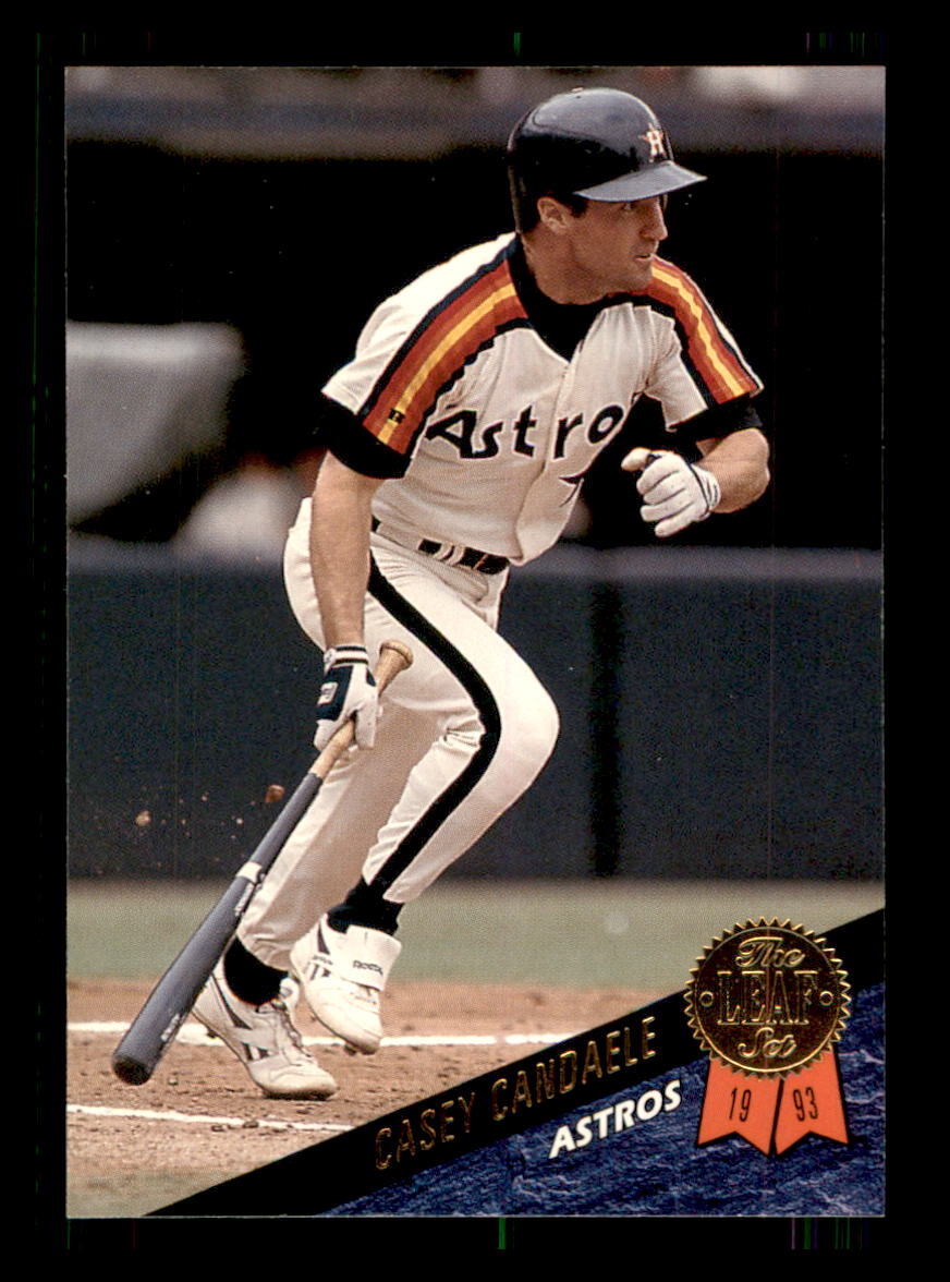 1993 BASEBALL 1993 Leaf Casey Candaele Houston Astros #15 1 | eBay