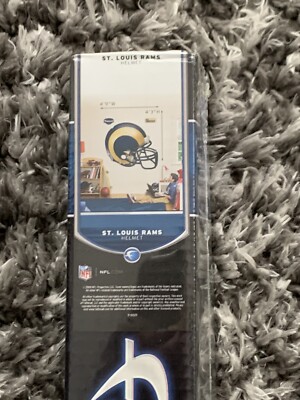 ST LOUIS / LOS ANGELES RAMS HELMET full size throwback FATHEAD 4 Foot ...