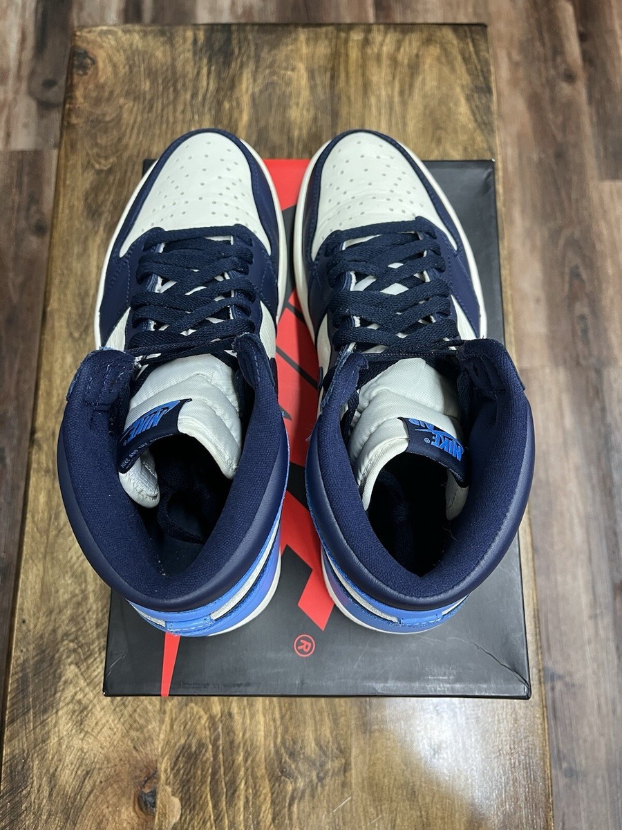 Air Jordan 1 High Obsidian 2019 Size 9.5 Used Rare Retro Air Jordan 1 High Obsidian 2019 Size 9.5 Used Rare Retro