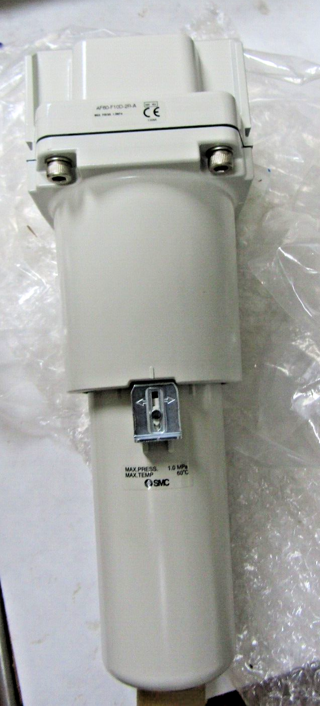 ️NEW SMC AF60-F10D-2R-A PNEUMATIC FILTER WITH AUTO DRAIN 1" NPT 150PSI ...