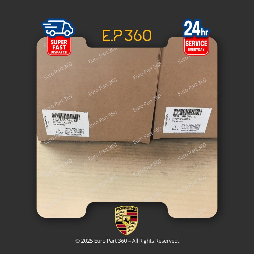 PORSCHE MACAN LEFT AND RIGHT RIGHT ENGINE MOUNT SET | eBay