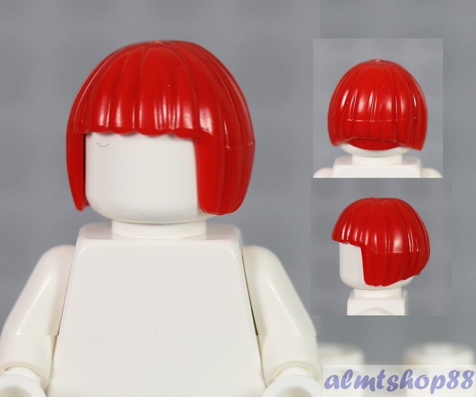 LEGO - FEMALE Hair Pieces - PICK YOUR COLORS & STYLE - Minifigure Wigs ...