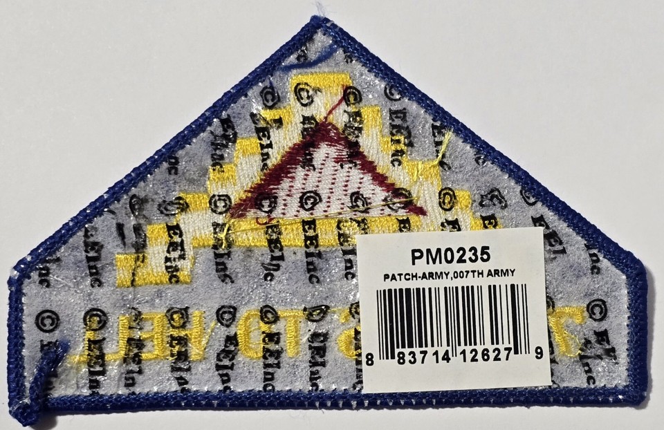 ARMY 7th ATC ARMY TRAINING COMMAND color 4" Patch Dress Uniform 7 Steps ...