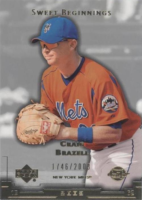 2003 Upper Deck Sweet Spot - Sweet Beginnings Craig Brazell #157 /2003 ...
