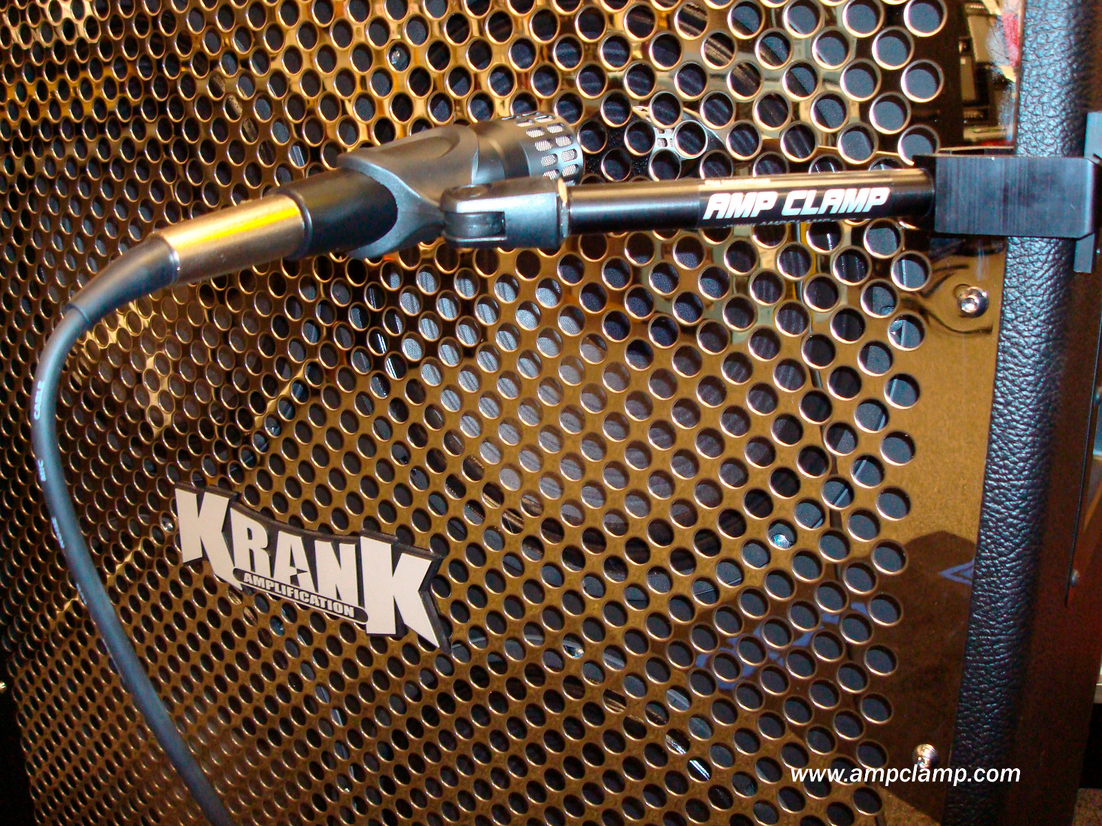 AmpClamp WT-PRO Guitar Cab Microphone Grabber for Shure, Audix i5 Style ...