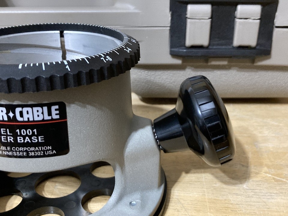 Porter Cable Router Type 5 6902 Motor with 6931 and 1001 Base w/Case | eBay