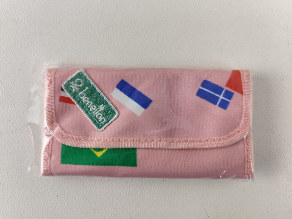 Benetton Vintage Pink Key Holder Case With Hooks 80s 90s | eBay